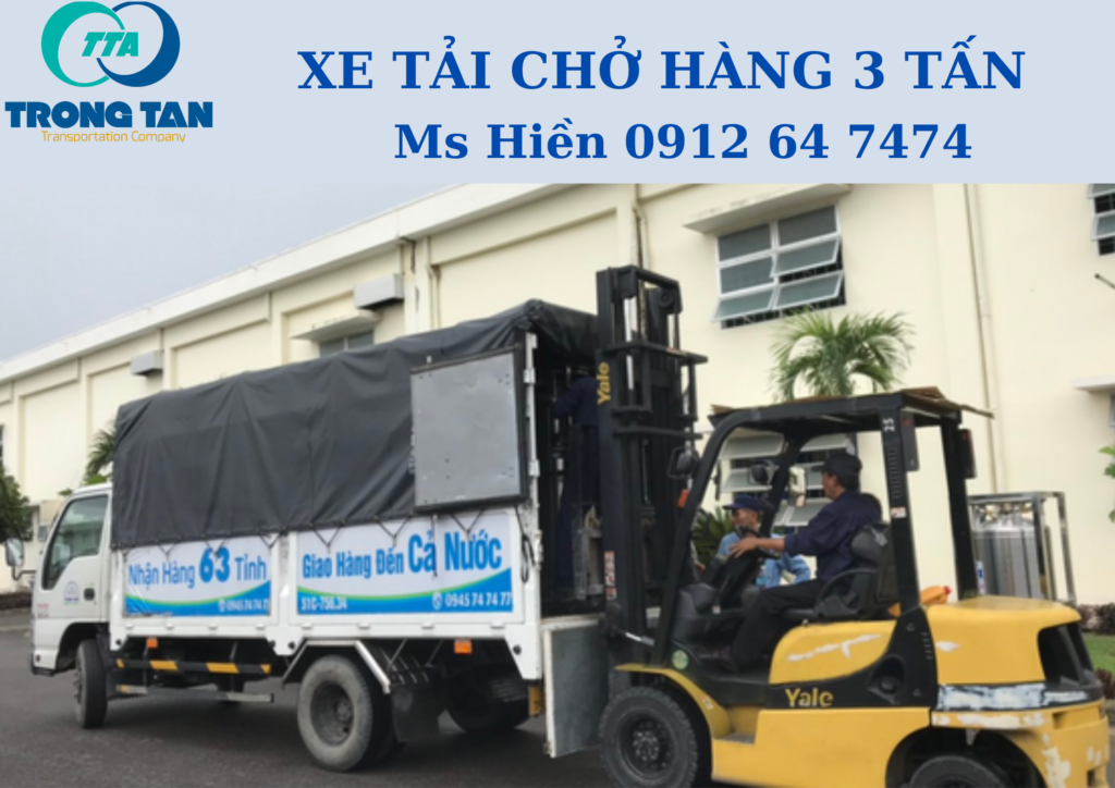 Xe Tải Chở Hàng 3 Tấn